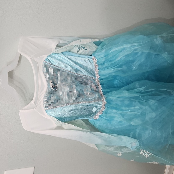 Disney | Dresses | Disney Princess Elsa Long Sleeve Dress | Poshmark
